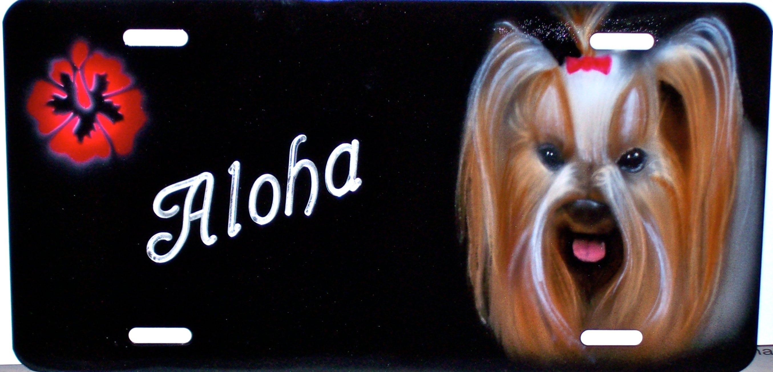 Car Tag (Custom Pet Portrait)OL | Myrtle Beach Airbrush